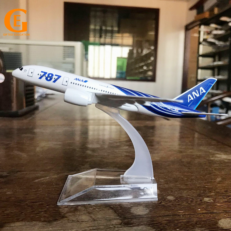 Japan Airlines All Nippon Airways Boeing 787 Aircraft Model ANA B787 ...