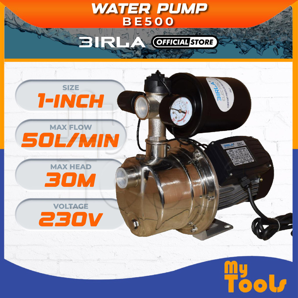 Mytools BIRLA ELECTRIC Water Pump BE500 High-Performance Domestic Water ...