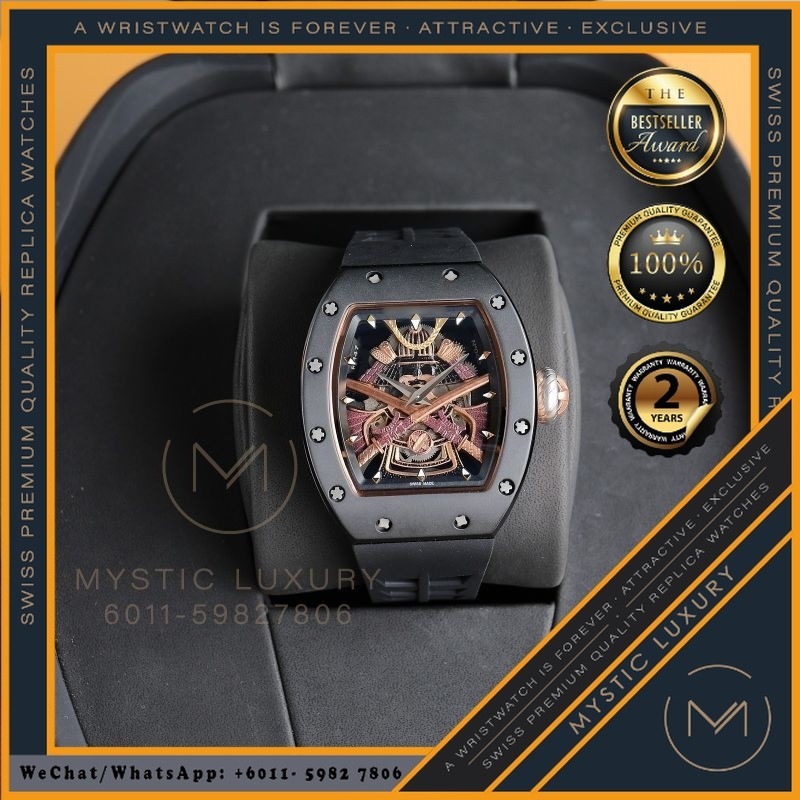 ⚜️SWISS WATCH⚜️ RM 47 Samurai Manual Winding Tourbillon Limited Edition ...