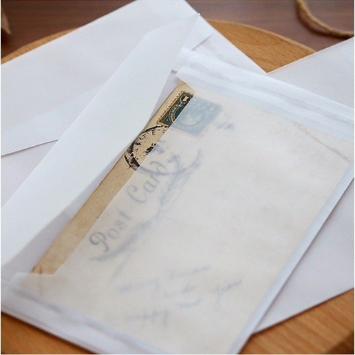A5 A6 transparent letter envelope A5A6 sulfuric acid paper translucent ...