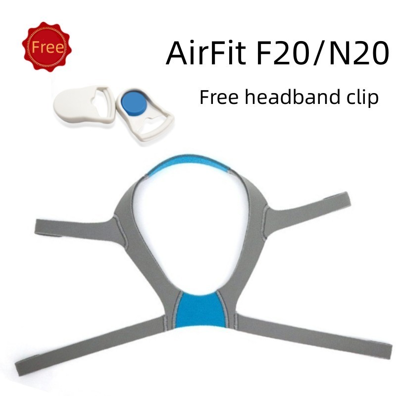CPAP Headband for Resmed Airfit F20 N20 Headband Clip Ventilator ...