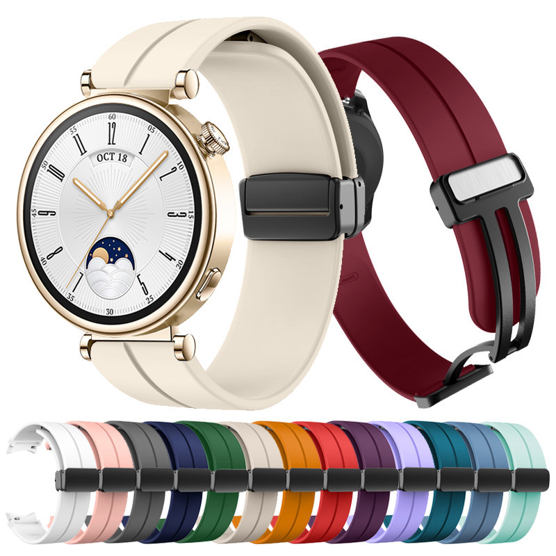 Magnetic Buckle Sport Band 18mm Magnetic Strap For Huawei Watch GT5 GT4 ...