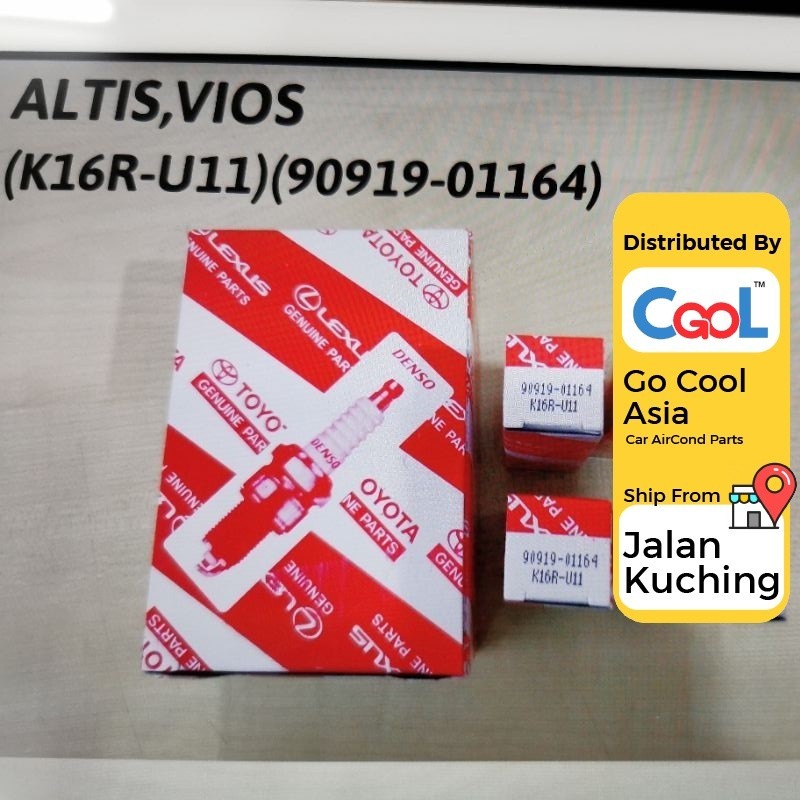 READY STOCK🔥 90919-01164 TOYOTA PLUG ALTIS CAMRY VIOS WISH NCP42 NCP93 ...