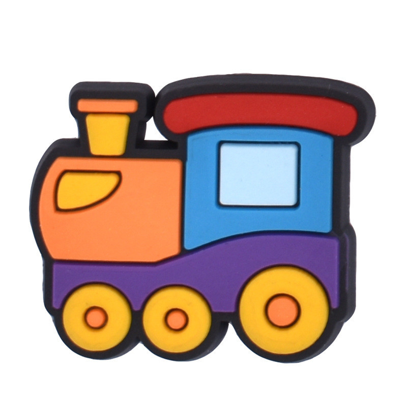 Cartoon Thomas and Friends Jibbits for croc Train Shoe Charm Toby ...