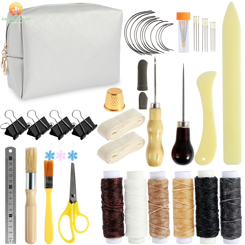49 Pcs Bookbinding Kit Hand Book Binding Starter Tools Set Book Binding ...