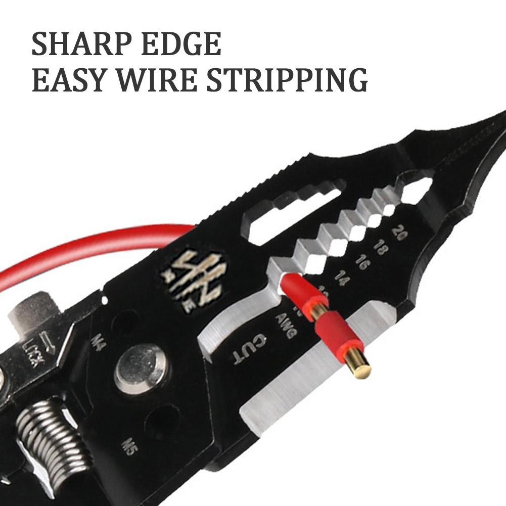 Multifunctional Wire Stripper 28-In-1 Powerful Electrician Wire ...