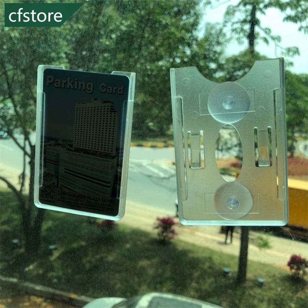 CFSTORE Car Card Holder Parking Ticket Clip Auto Card Sleeve Bill Mount ...