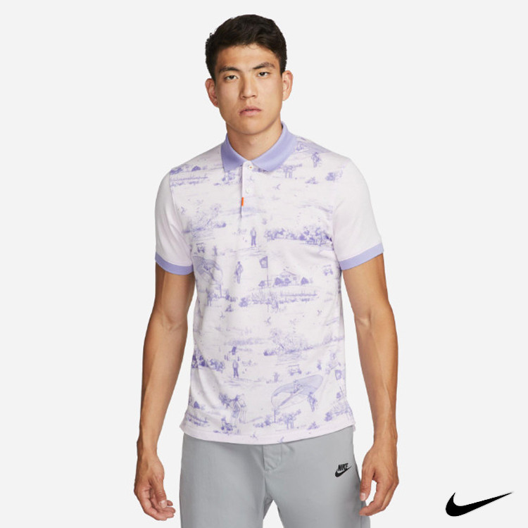 Nike Golf Dri-FIT Pattern Men's Polo - Purple - DN2360 | Shopee Malaysia