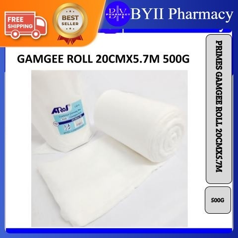 AROS/PRIMES GAMGEE ROLL 20cmx5.7m 500g | Shopee Malaysia