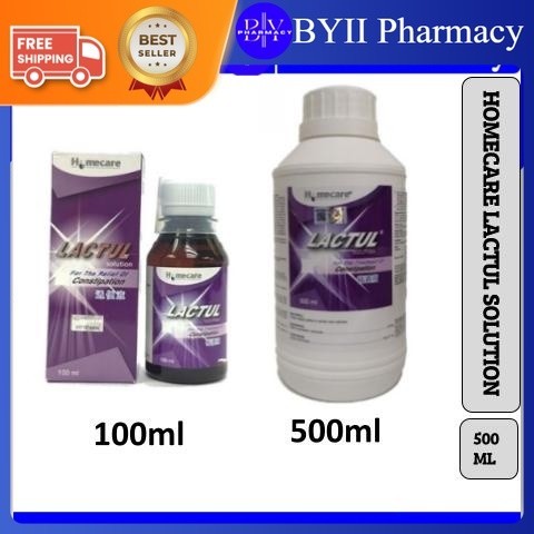 Lactul Solution 67% (100ml/500ml) | For constipation, hepatic ...