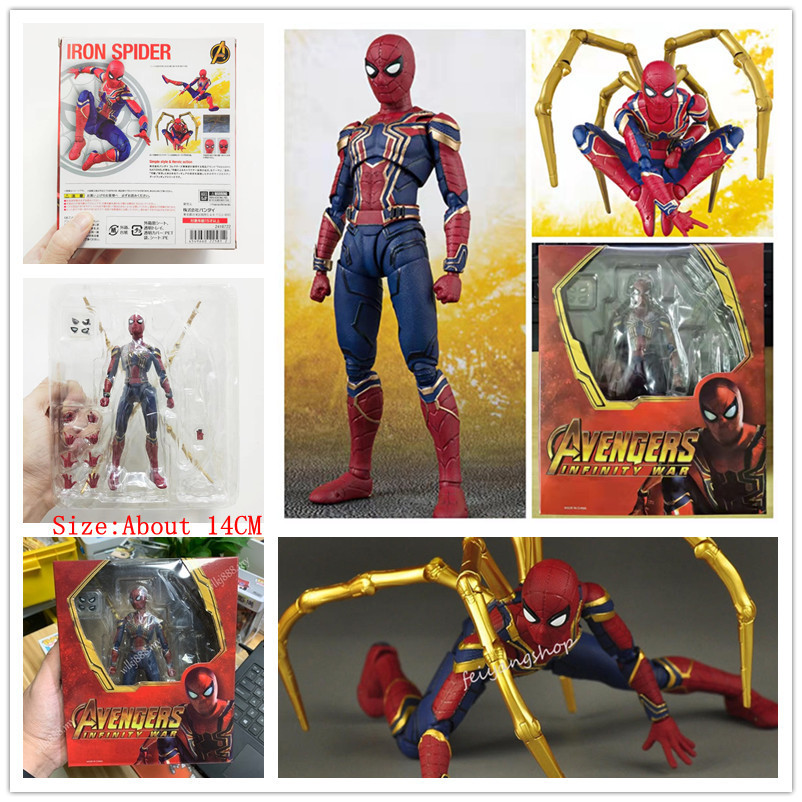 S.H.Figuarts Spider Man 2099 SHF Spider Man REVOLTECH Iron Spider ...