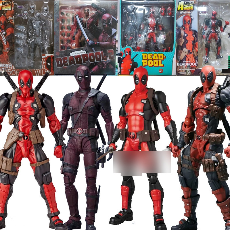 Figma Deadpool Red Suit Marvel Carnage Legends X-men Amazing Yamaguchi ...