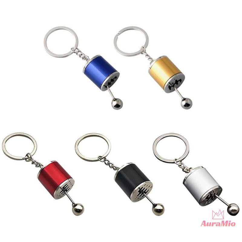 [AuraMio] Creative Car Speed Gearbox Gear Head Keychain Manual Lever ...