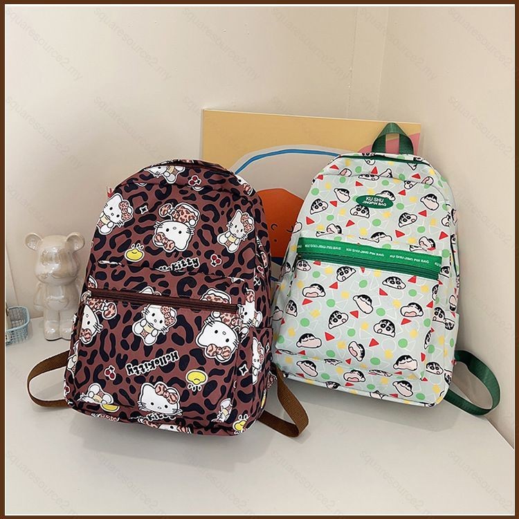 SQ2 Crayon Shin-chan Hello Kitty Backpack Large Capacity Lightweight ...