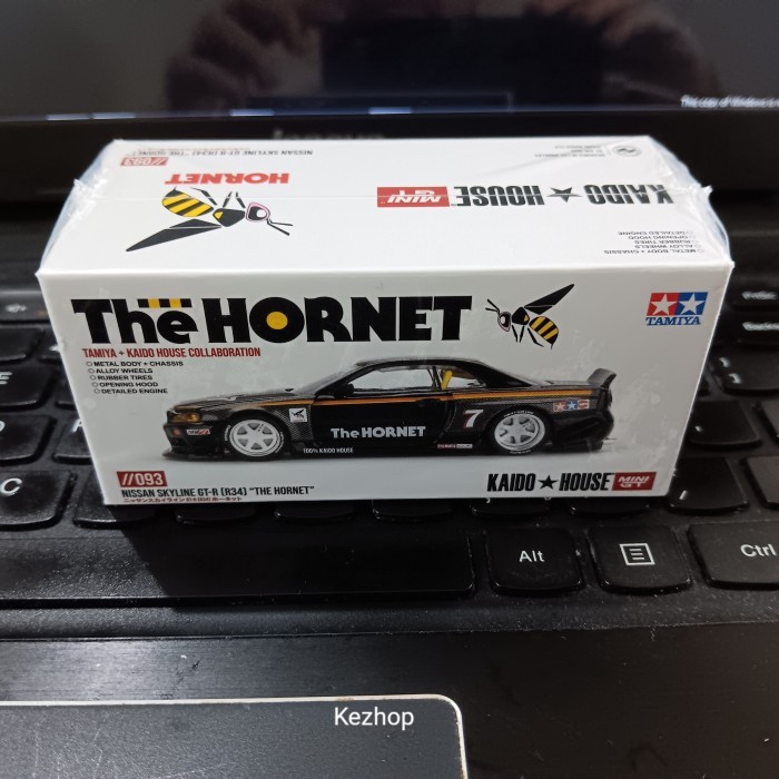 Mini GT KHMG093 KAIDO NISSAN SKYLINE GTR R34 TAMIYA "THE HORNET ...