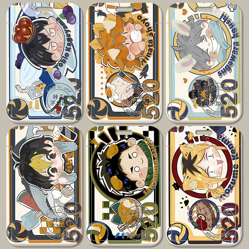 [Bota Shop] Kenma Grinding Haikyuu!! Shoyo Anime Card Holder Campus ...