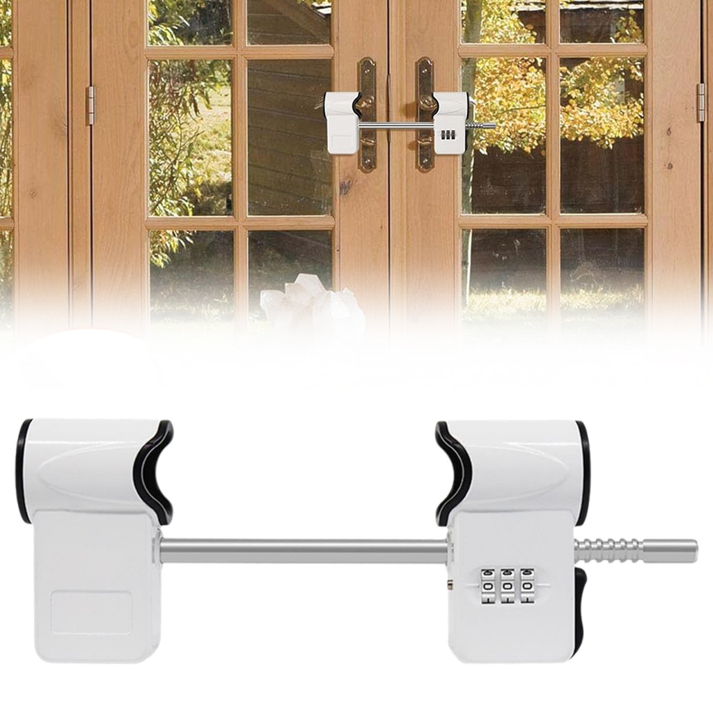 【Brighthor】Double Door Password Lock Padlock Home Security 3 Digit ...