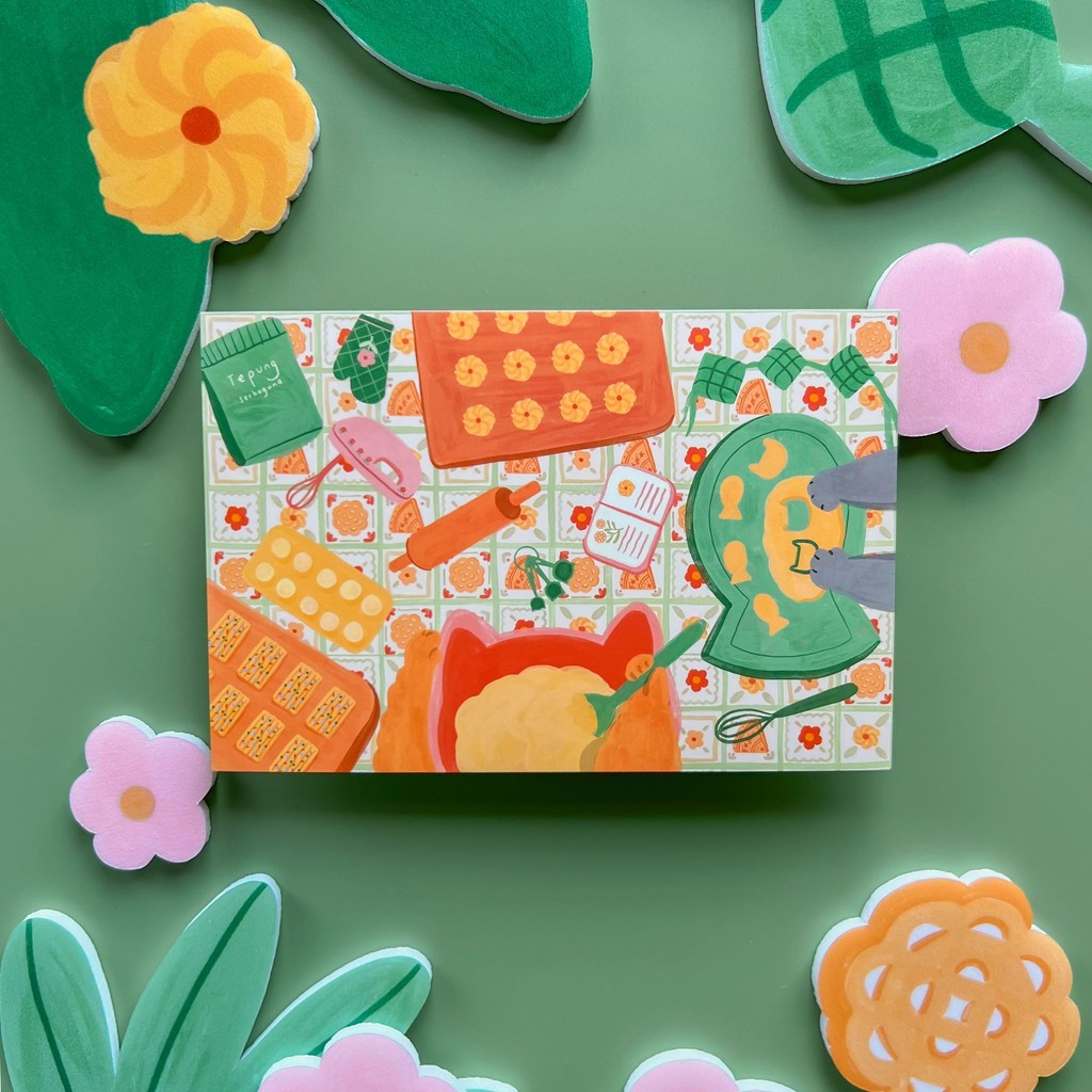 Poskad Raya - Kuih Raya by Bunga dan Bintang | Shopee Malaysia