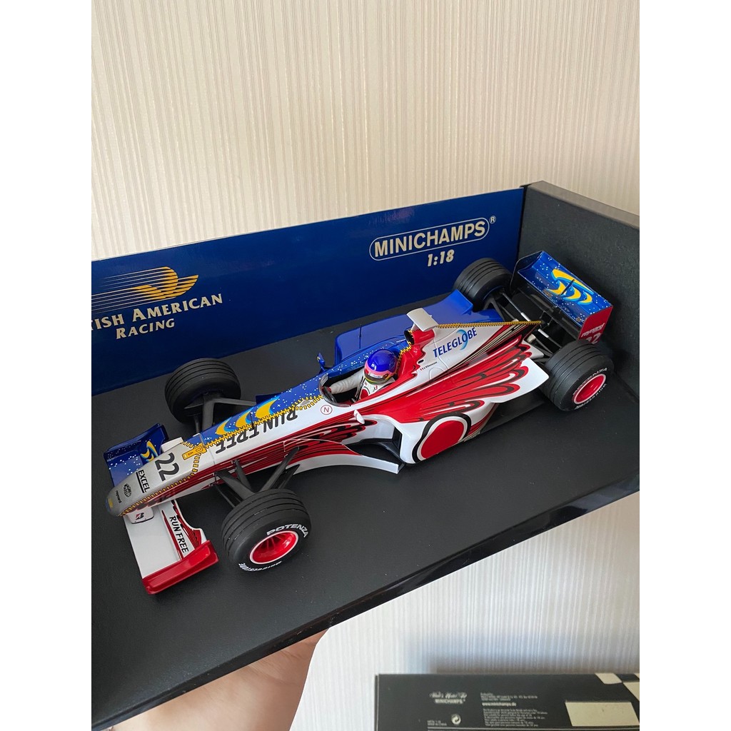 [Ready Stock] Mini Cut F1 1/18 1999 BAR Fleet 01 Verennuf 1999 Very ...
