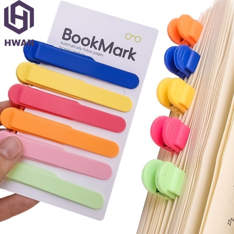 Silicone Bookmark with Clip Portable Multi-functional Reading Bookmark ...