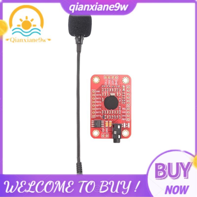Voice Recognition Module V3 Speed Recognition Compatible with Ard for Arduino Support 80 Kinds ...