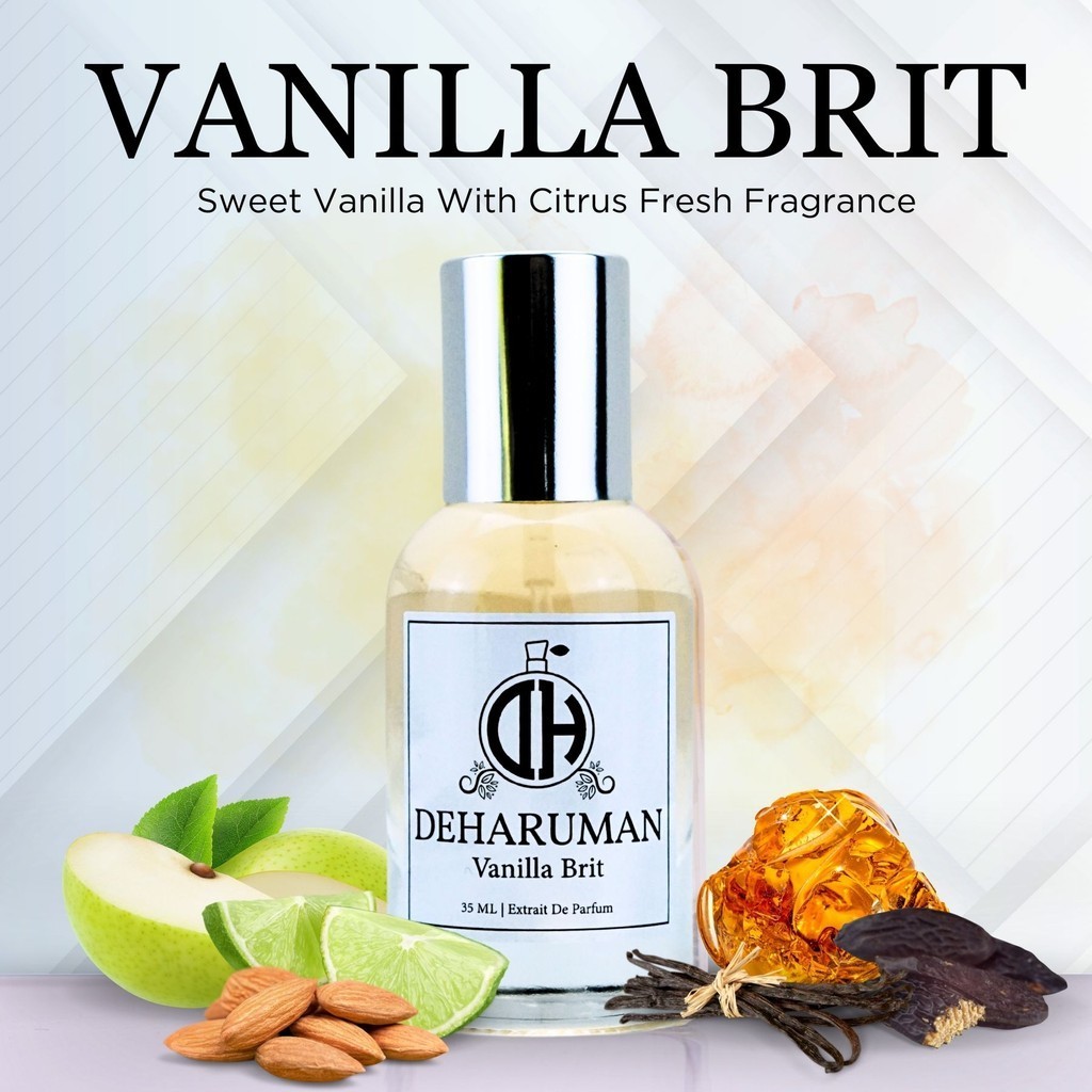 L1 Vanilla Brit | Vanilla Fresh Citrus Perfume by Deharuman | Shopee ...