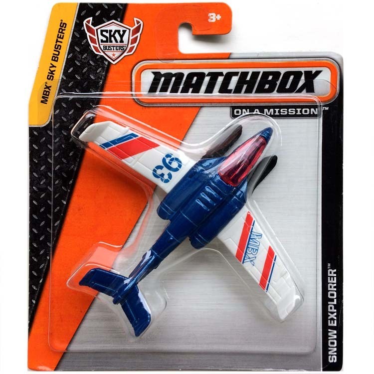 2015 Matchbox Matchbox City Heroes Airplane Snow Explorer Snow Explorer ...