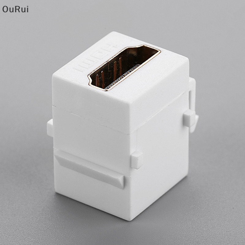 【OR】 Keystone Jack HDMI HD Module Insert Coupler Slot 180° HDMI Female ...