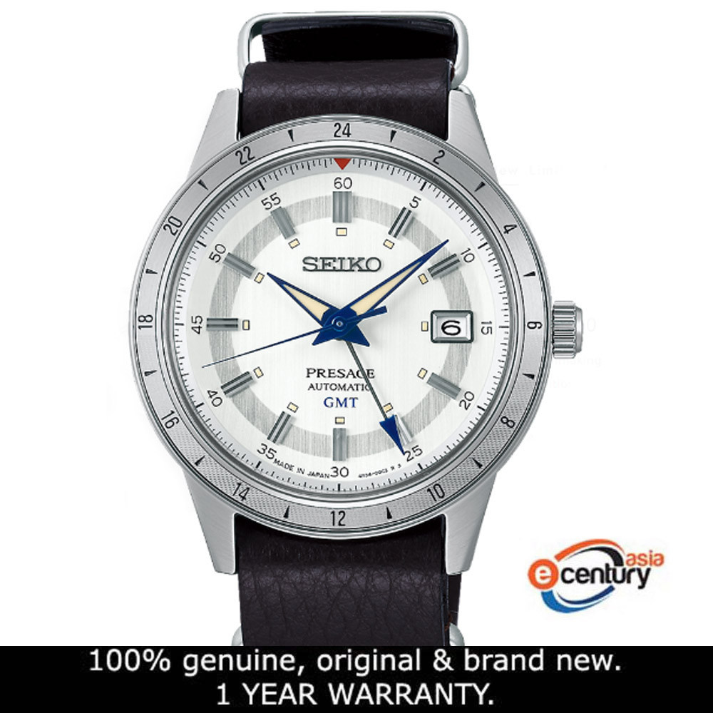 Seiko SSK015J1 Men's Automatic GMT Presage Style60's 110th Anniversary ...