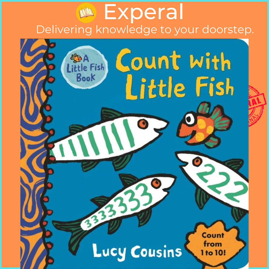 [English - 100% Original] - Count with Little Fish by Lucy Cousins (UK ...