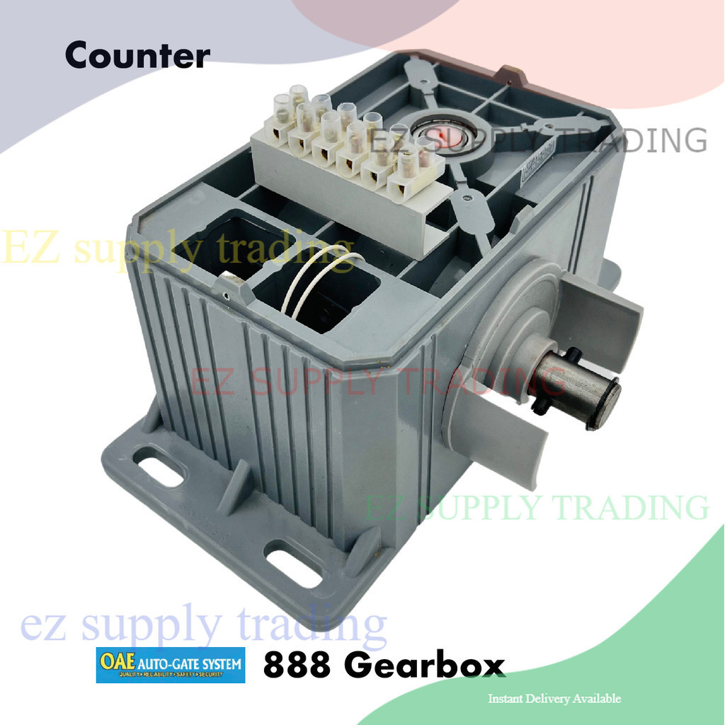 GEARBOX SPARE PART SLIDING AUTOGATE OAE 888 DC MOTOR (GEARBOX） | Shopee ...