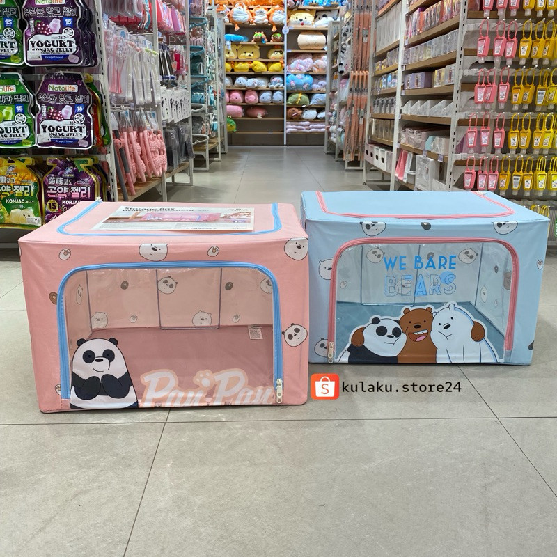 Miniso We Bare Bears Storage Box/Storage Box/Storage Box | Shopee Malaysia