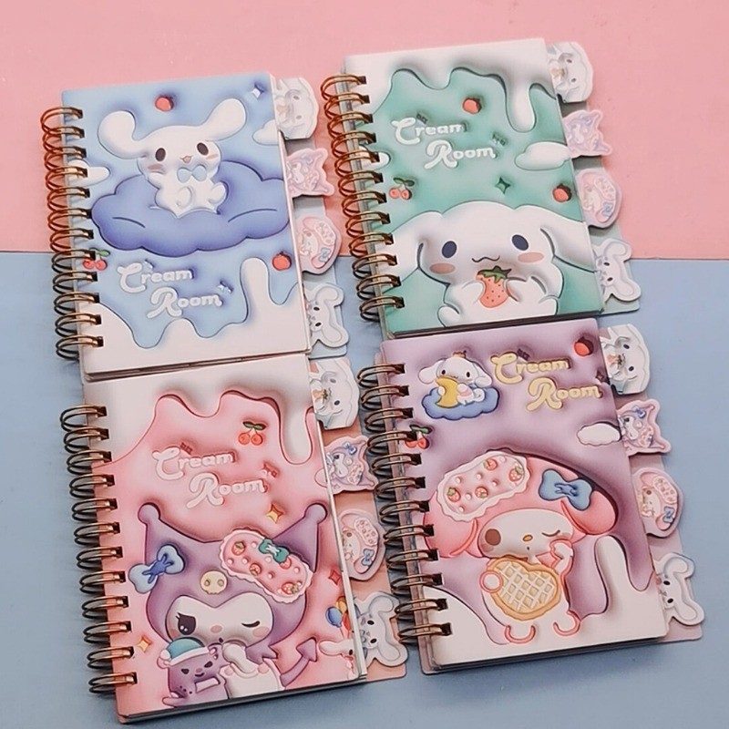 New Sanrio Notebook Cinnamoroll Notepad Daily Weekly Agenda Planning ...