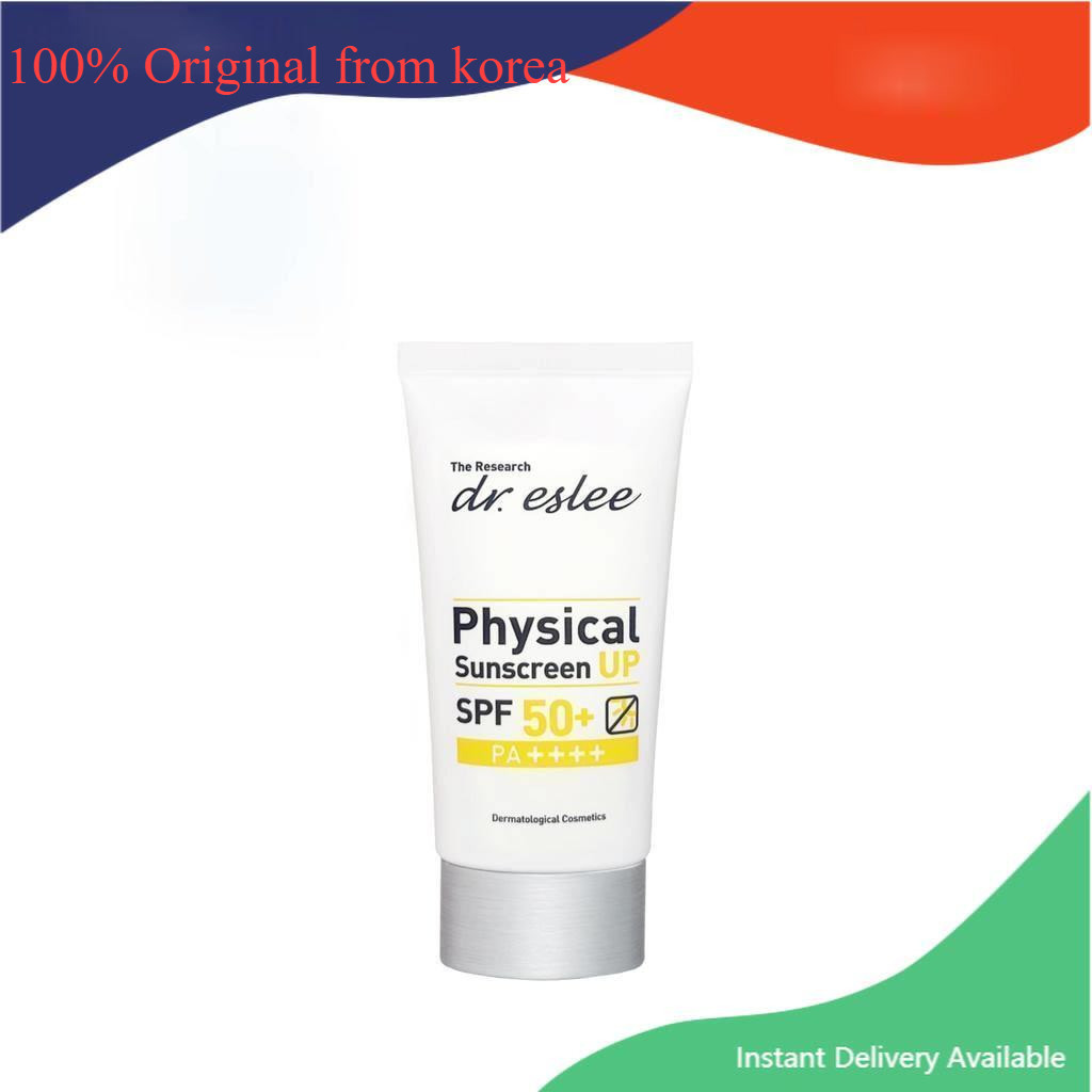 【dr.eslee】Physical Sunscreen UP SPF50 PA++++ 60g (White) | Shopee Malaysia