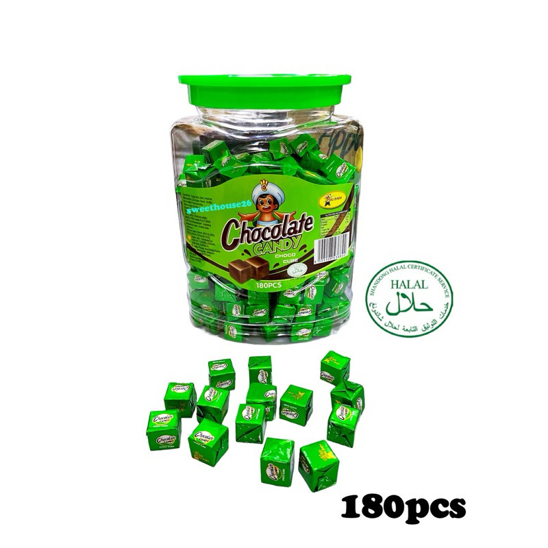 Chocolate Candy Coklat Cube 100pcs/180pcs | Shopee Malaysia
