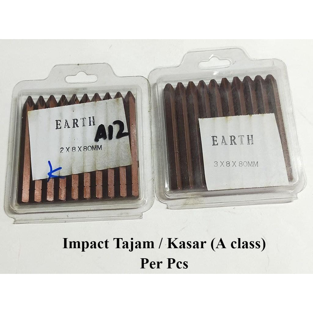 IMPACT DRIVER IMPACT TAJAM IMPACT KASAR 1PCS TUMPUL KASAR MATA IMPACK ...