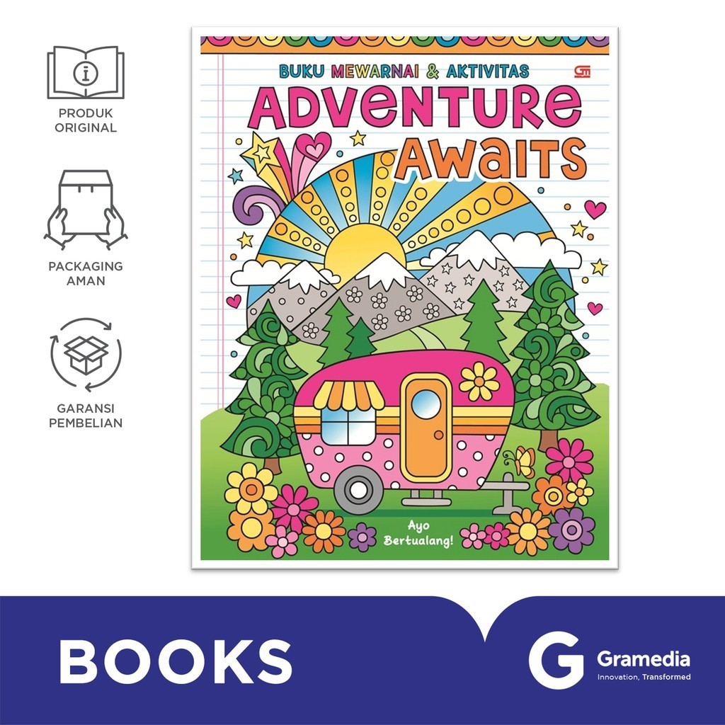 Coloring & Activity Book: Come On Adventure! (Adventure Awaits ...