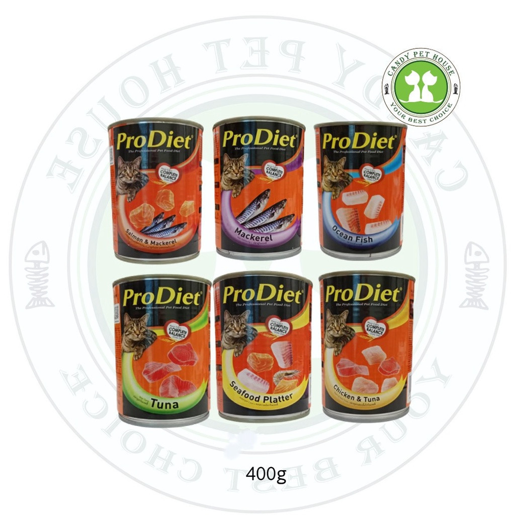 Prodiet Cat Canned Food/Wet Food-400g | Shopee Malaysia