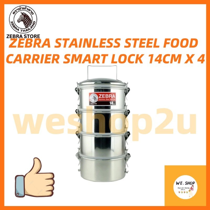 READY STOCK!!!100% Original from THAILAND Zebra Stainless Steel [14cm x ...