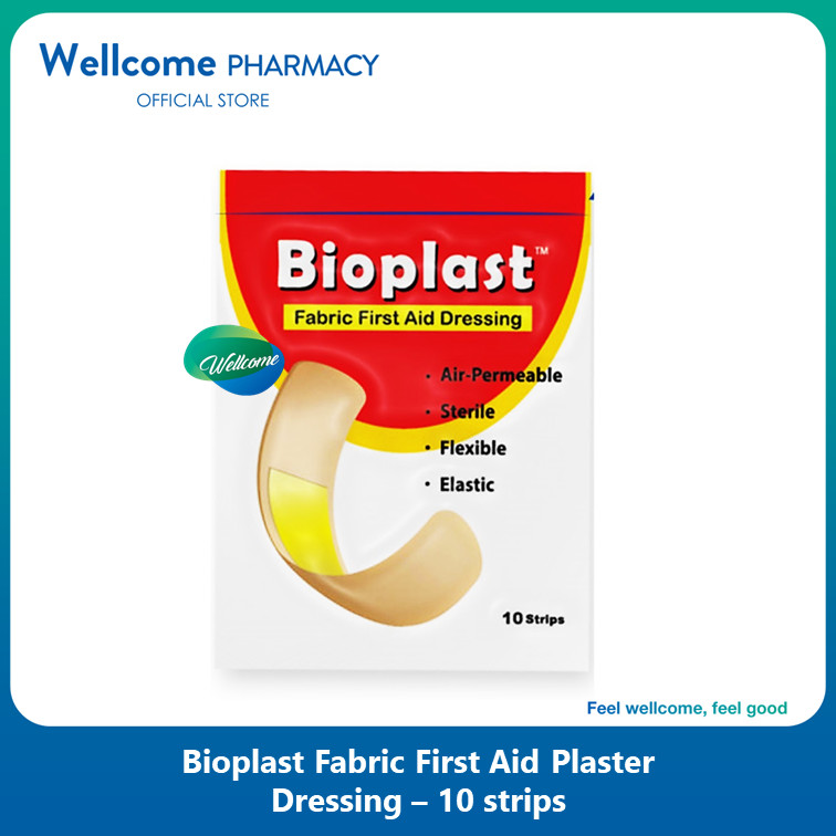 Bioplast Fabric First Aid Dressing Plaster - 10's | Shopee Malaysia