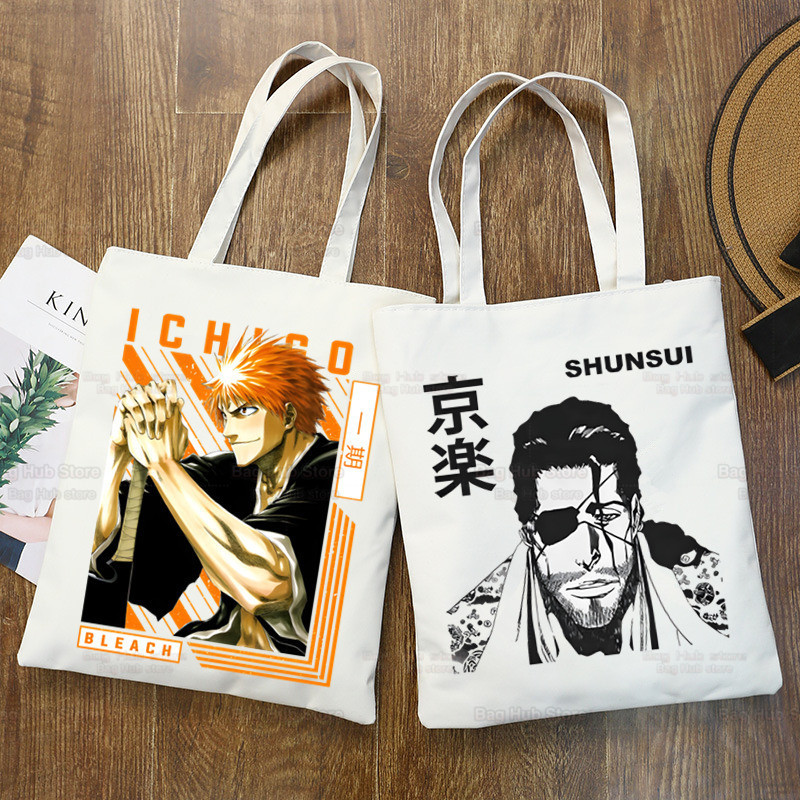 2024 Fashion Bleach Zaraki Kenpachi Kurosaki Ichigo Shopping Bag ...
