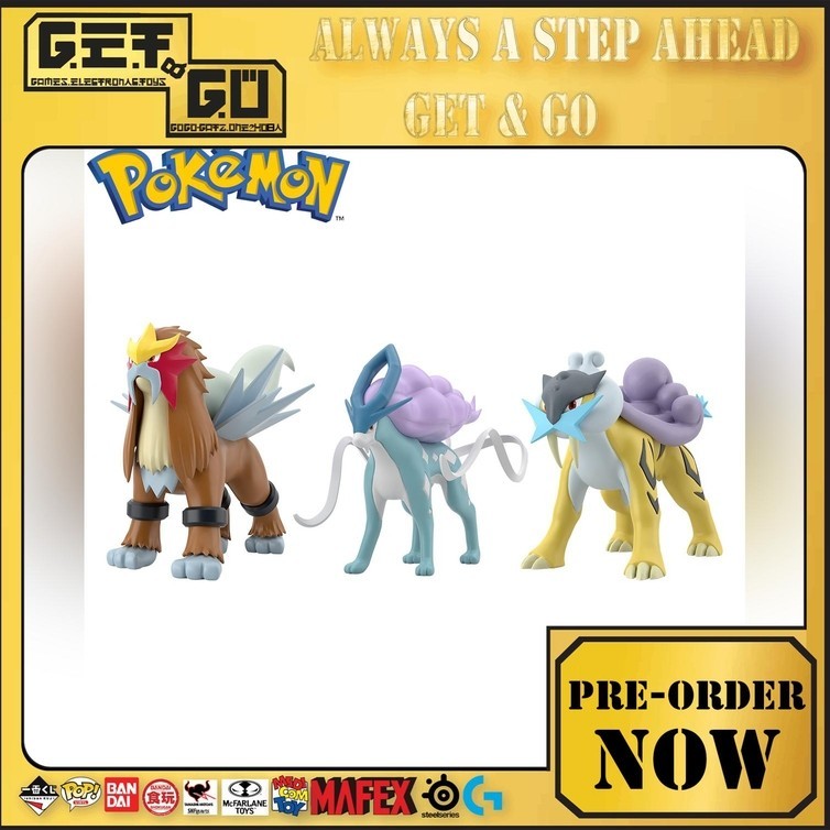 [Aug2024] Premium Bandai Candy Toy Pokemon Scale World Johto Region ...