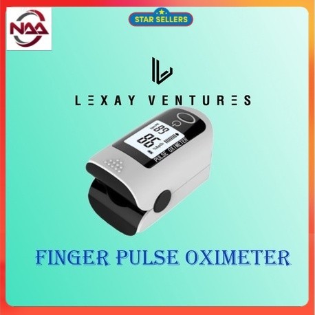 [1 Year Warranty] Finger Pulse Oximeter Alat check oksigen Monitor ...