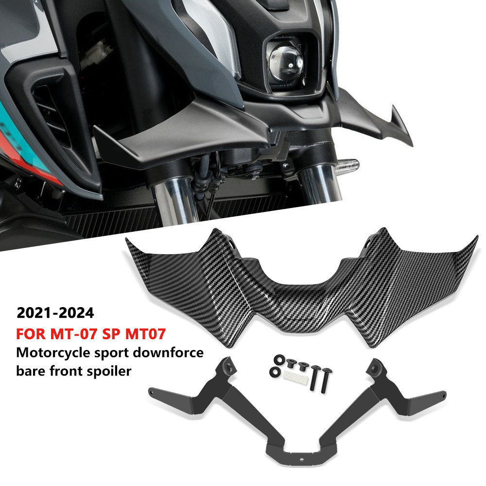 For MT-07 SP MT 07 2021-2024 MT Motorcycle Front Fairing Winglets ...