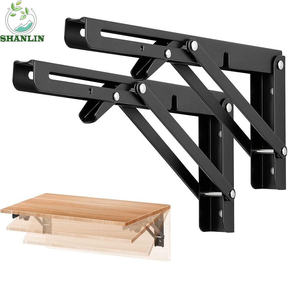SHANLIN 2 Pcs Extension Frame, L Shape Heavy Duty Folding Shelf ...
