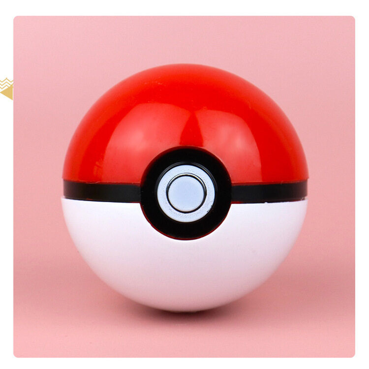 1PC Poke Ball Figures Anime Pokemon PokeBall Toys Cake Decoration ...