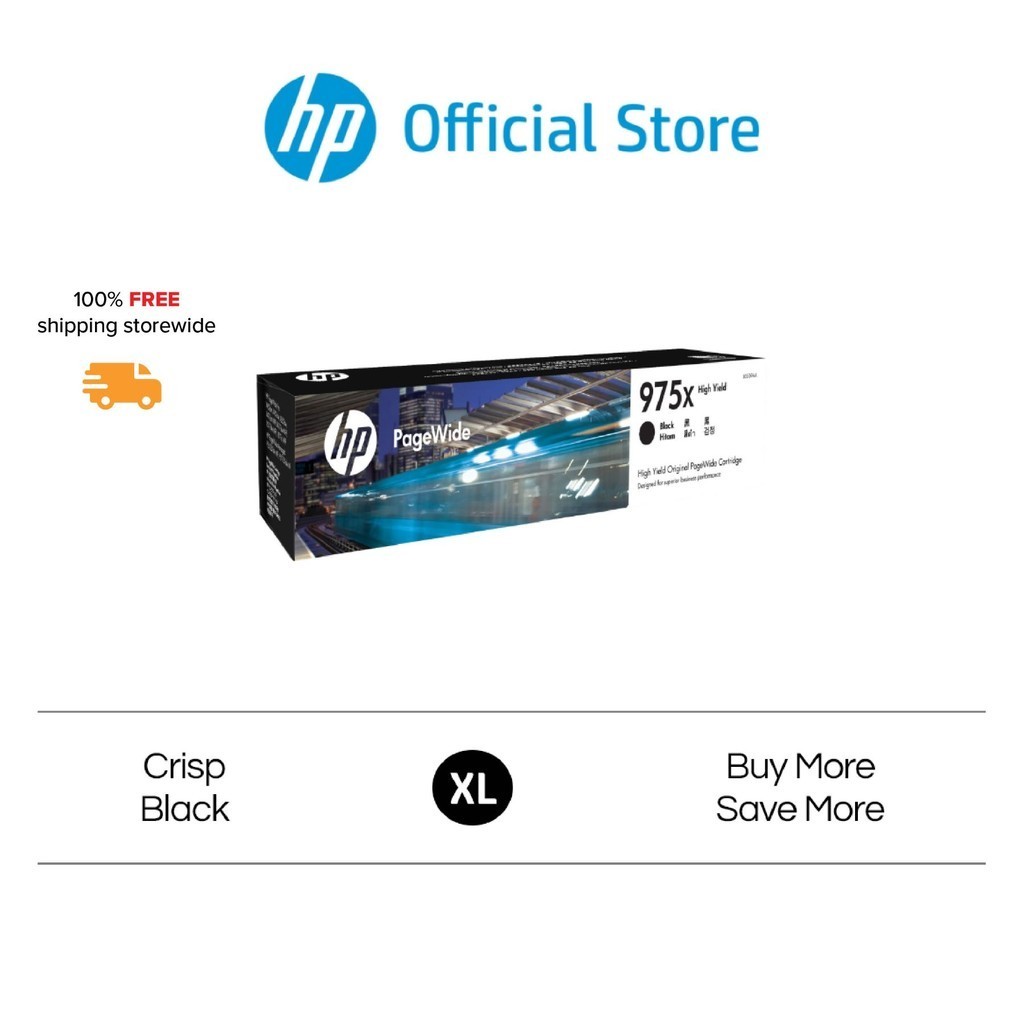 HP 975X High Yield Black Original PageWide Cartridge / Compatible to HP ...