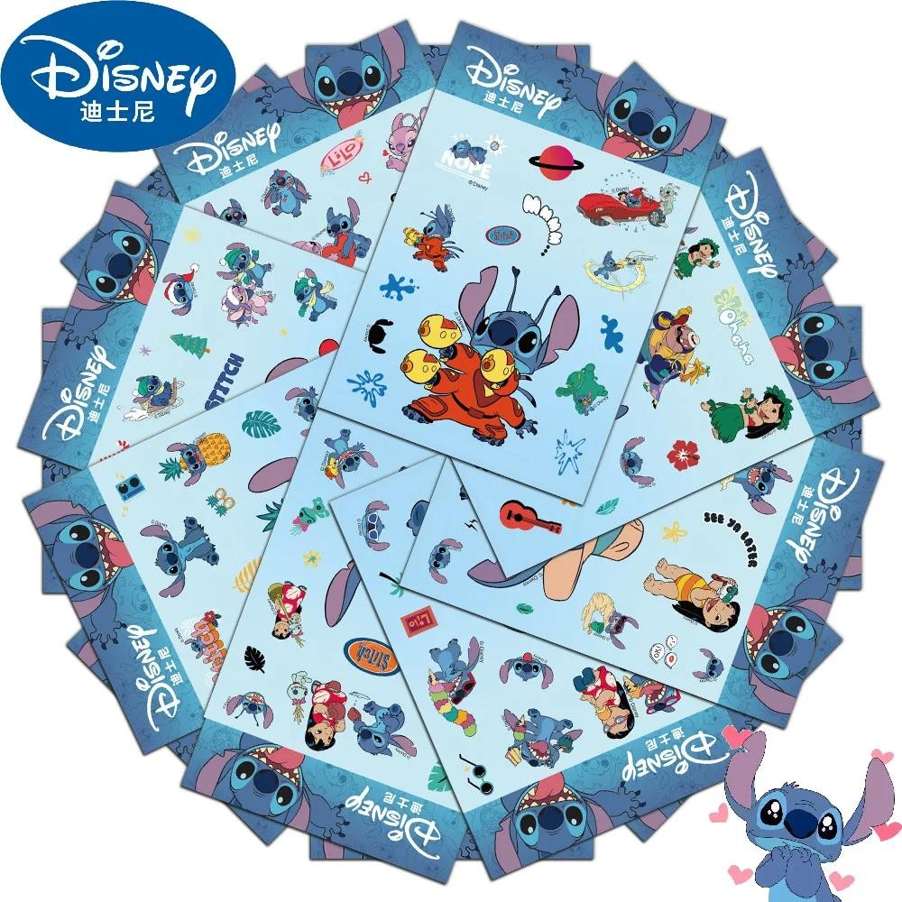 Random 1set Disney Anime Stitch Stickers Kawaii Lilo & Stitch ...