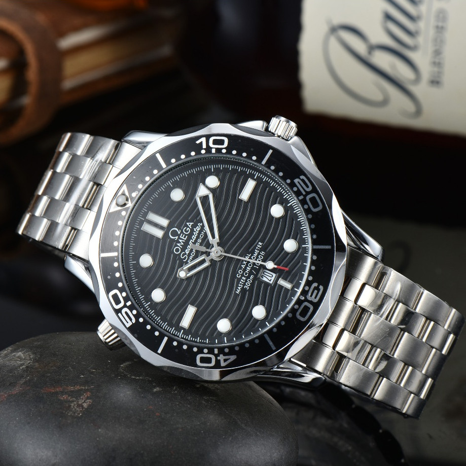 Omega Retro Simple Men's Wrist Watch Quartz Movement Sports Trend Watch ...