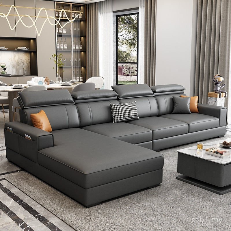 Technology Cloth Sofa Nordic Modern Simple Living Room Light Luxury ...